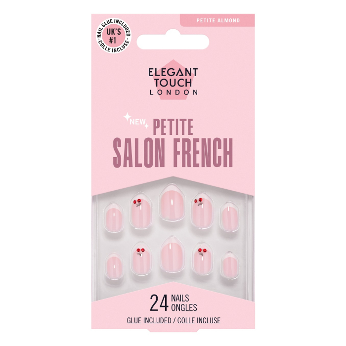 Elegant Touch Faux ongles Petite Salon French 180 Édition Limitée ...